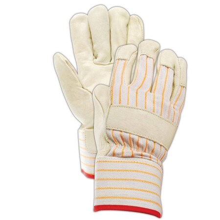 Magid DuraMaster TB514E Standard Cow Grain Palm wRubberized Cuff, XL, 12PK TB514E-XL | Zoro